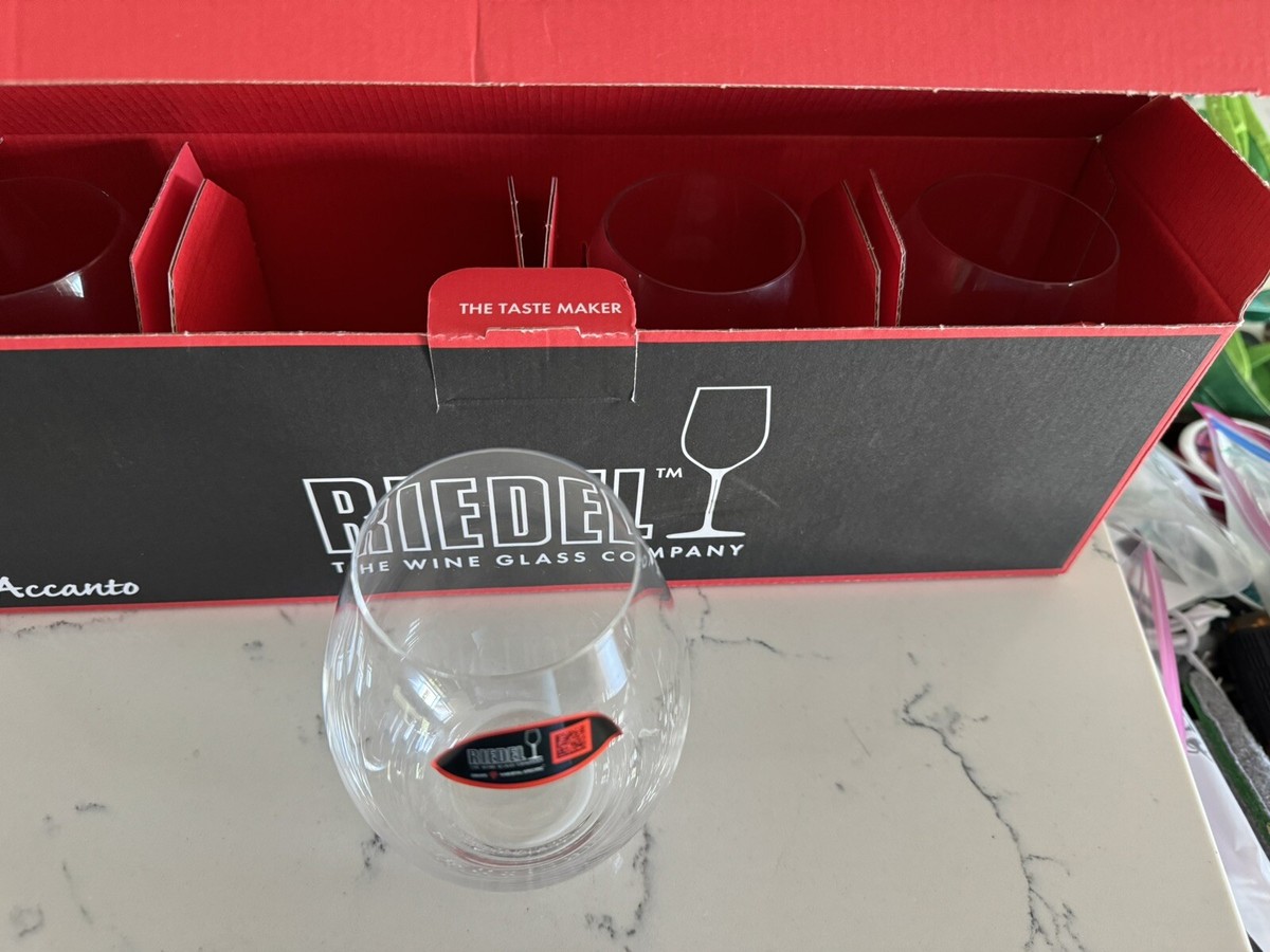 Riedel Logo Riedel Wine Glass TRIO Three 6 Piece Tumbler Set New In