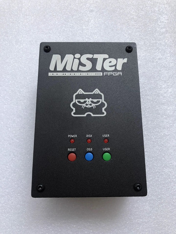 New Mister FPGA Retro Video Game Console SATURN SS Port With Aluminum ...