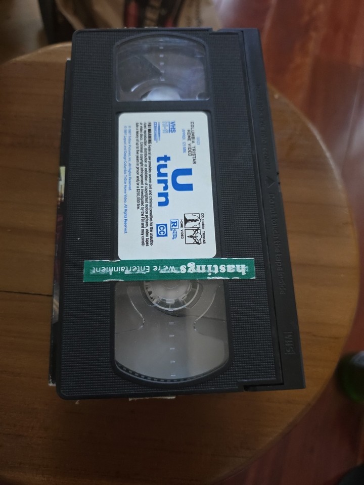 U-Turn (VHS, 1998) Sean Penn Jennifer Lopez Billy Bob Thornton ...