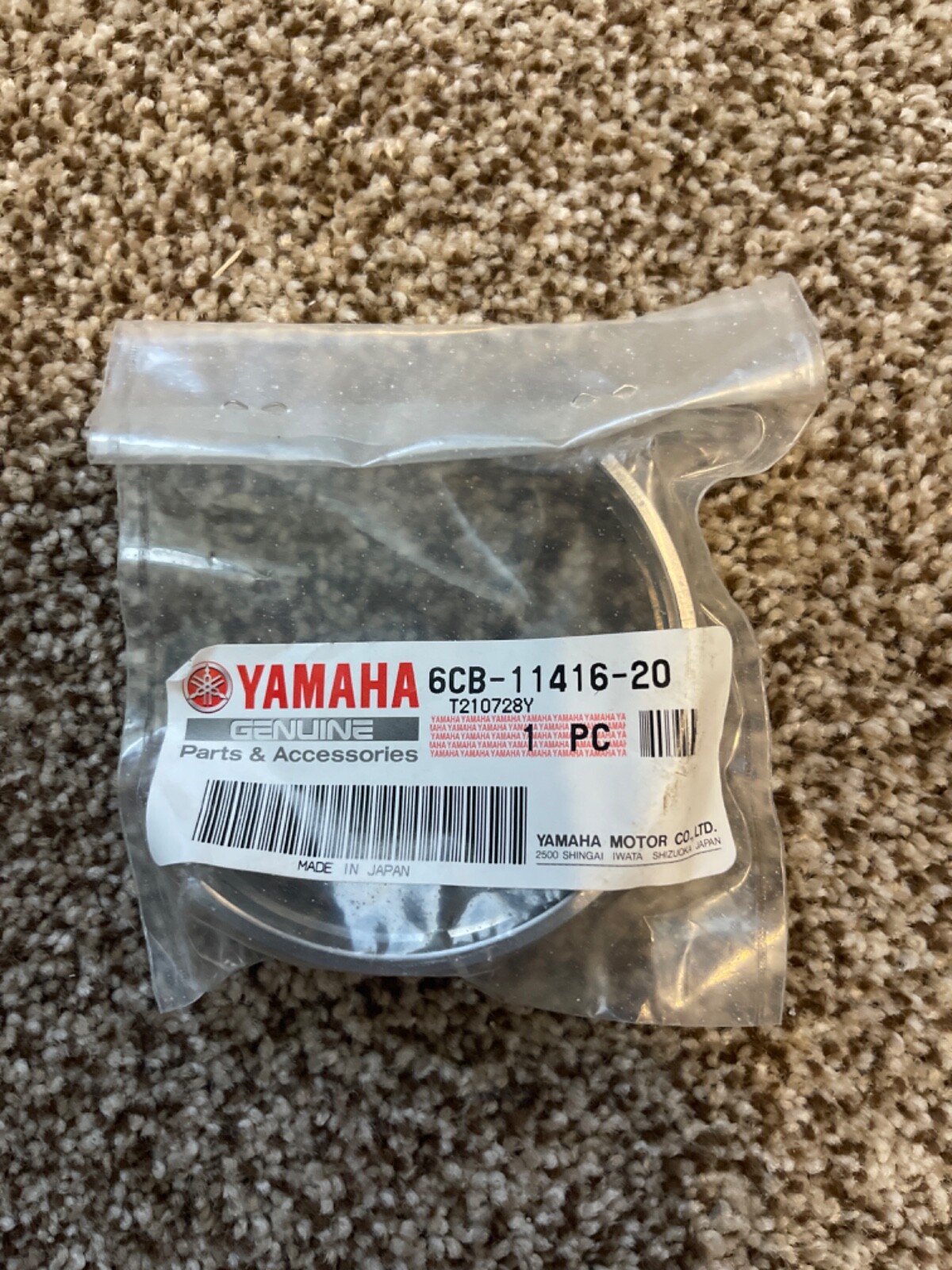 Yamaha 6CB-11416-20-00 - PLANE BEARING CRANKSHAFT #1 | eBay