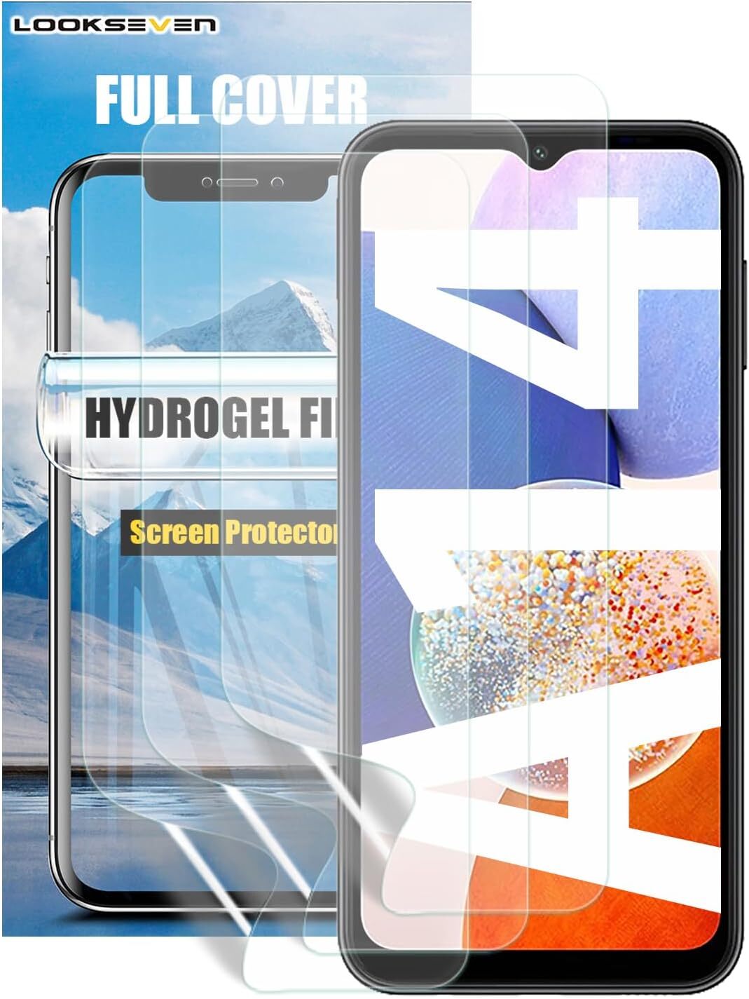 3 Pack Hydrogel Film Soft Screen Protector For Samsung A Series 14 22 ...