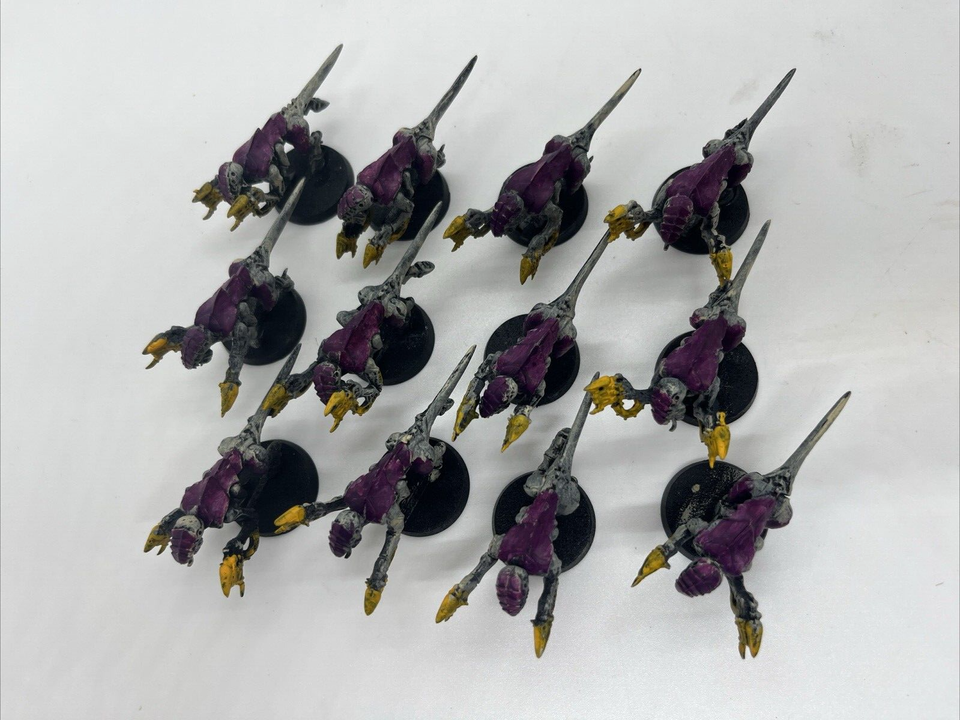 16 Warhammer 40K Tyranid Termagants Painted OOP (lot C) 1992 | eBay