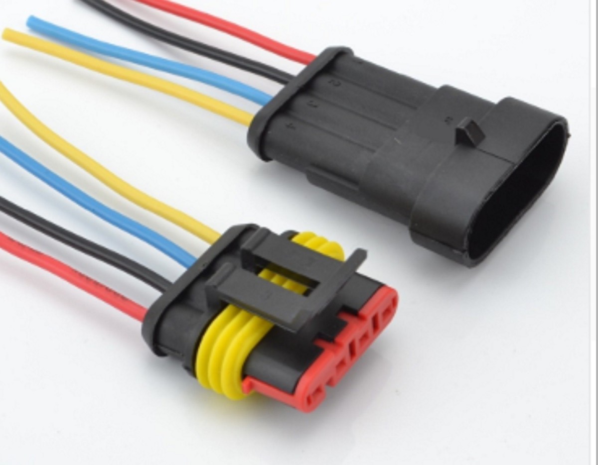 4 Pin Electrical Connector Harness Repair Kit 4 Pin ECM Power