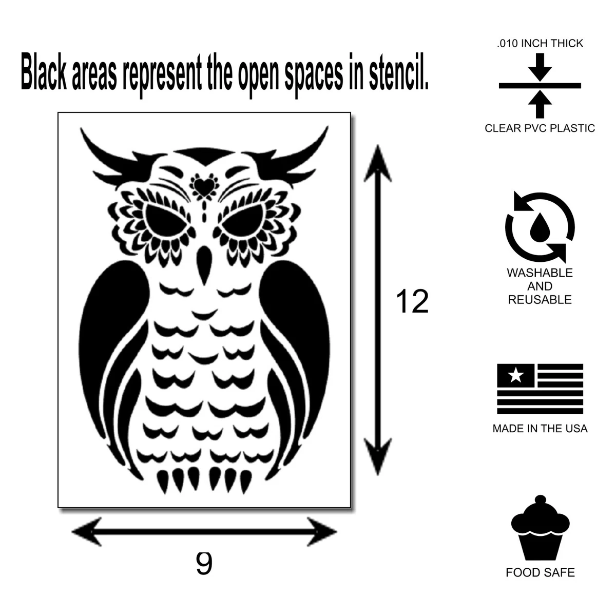Cool Pumpkin Stencils Owls