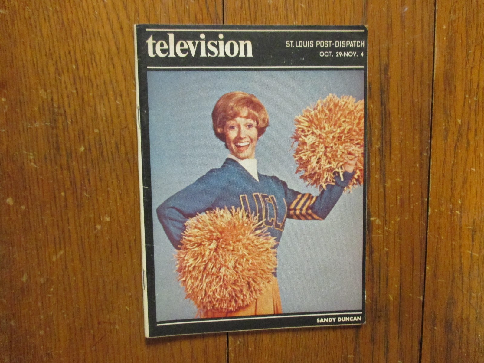 Oct 29-1972 St Louis Post Dispatch TV Magaz(SANDY DUNCAN/THE WALTONS ...