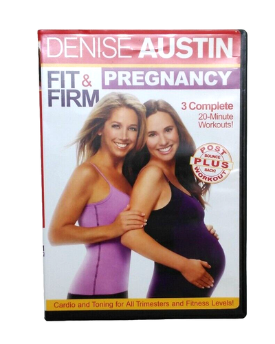 Denise Austin - Fit and Firm Pregnancy (DVD, 2006) 3 Complete Workouts ...