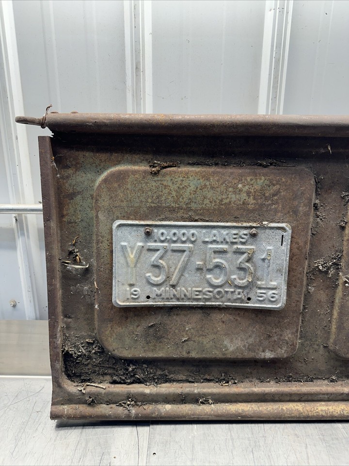 1951-1952 Ford F1 Short Bed Stepside Tailgate With Ford Letters Vintage ...