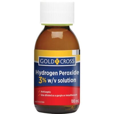 Gold Cross Hydrogen Peroxide 3% 100mL 9314949260199 | eBay Australia