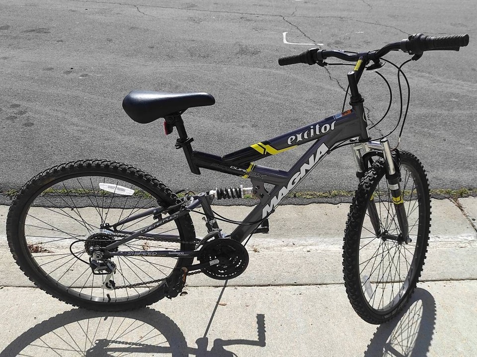 Nice Gray 26" Magna Excitor Mountain Bike Bicycle for Men/Ladies | eBay