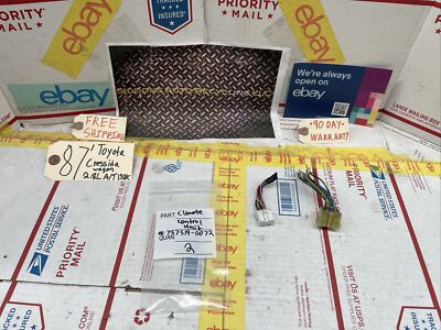 85-87 TOYOTA CRESSIDA WAGON AC HEAT CLIMATE CONTROL UNIT WIRE CONNECTOR ...