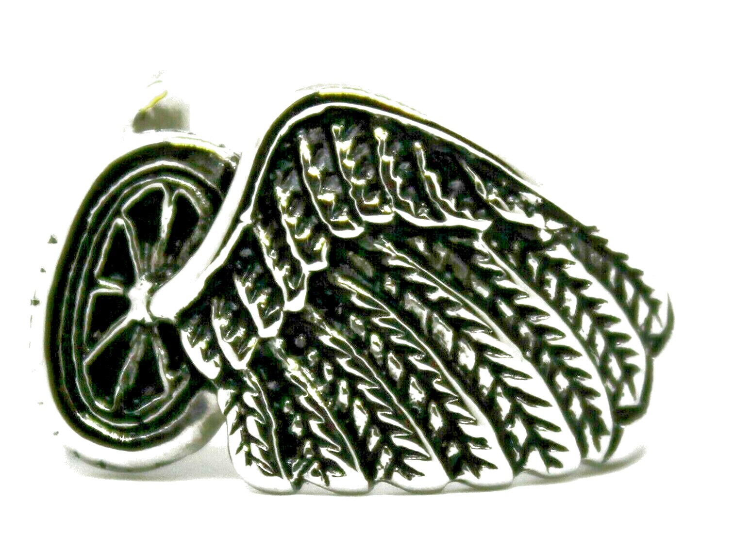 Wings & Wheel Stainless Steel Motorcycle Biker Ring Sz 7,8,9,10,11,12 ...