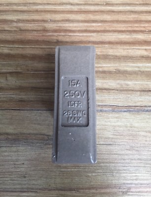 MEM 15 Amp 15FR Rewirable Fuse Carrier Holder | eBay