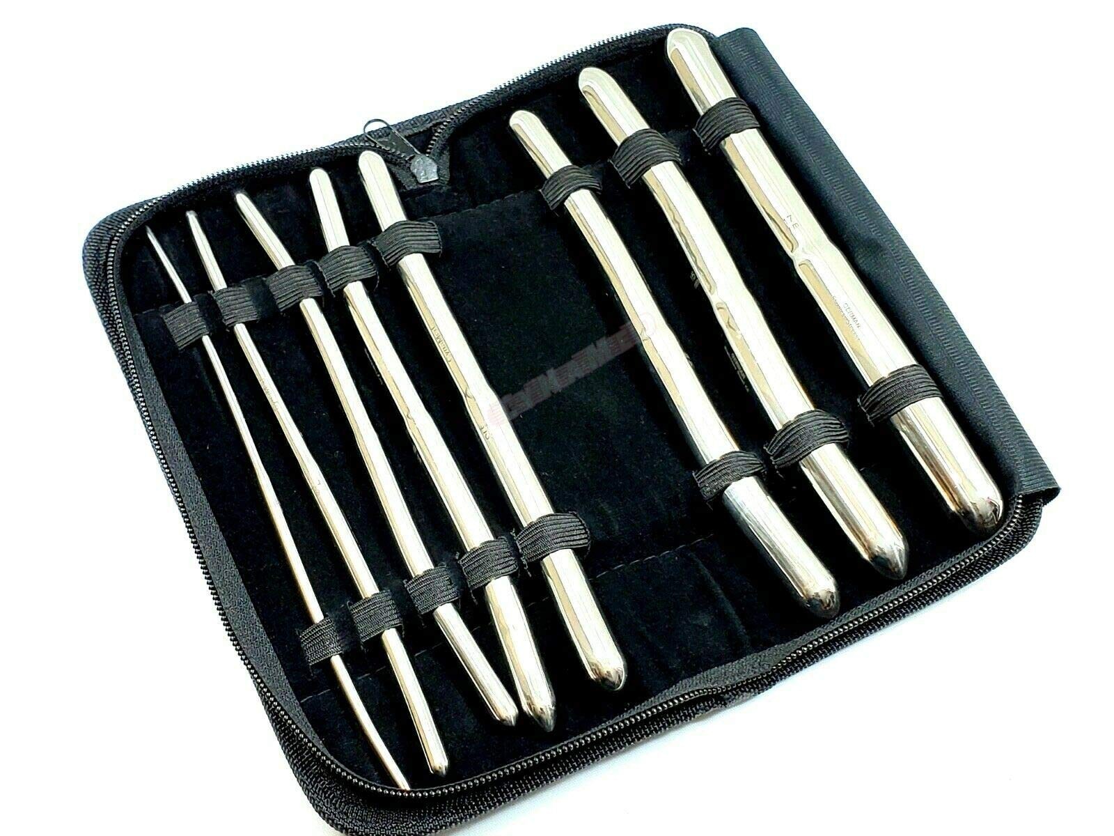 Premium German Set of 8 Hegar Dilator Sounds Set 7.5