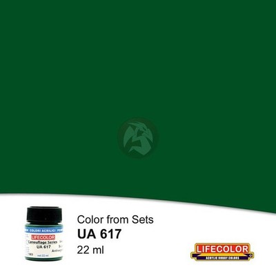 LifeColor Acrylic Paint Color Sets Verde Scuro Antivegetativo FS 34092 ...
