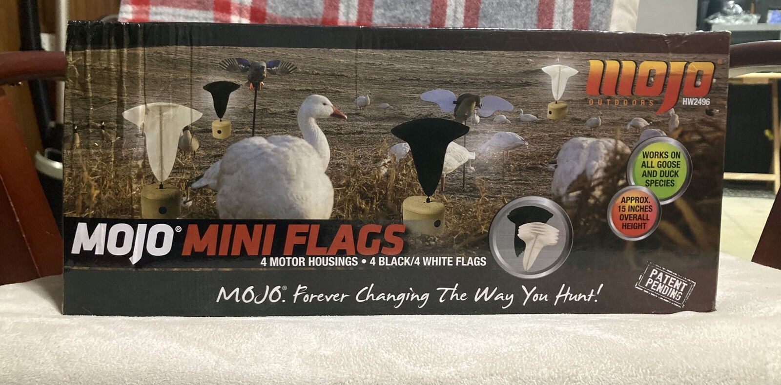 MOJO OUTDOORS MINI FLAG GOOSE DECOYS HW 2496 NEW