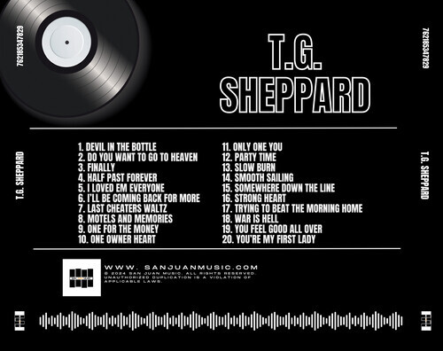 T.G. Sheppard - T.G. Sheppard's Greatest Hits [New CD] Alliance MOD ...