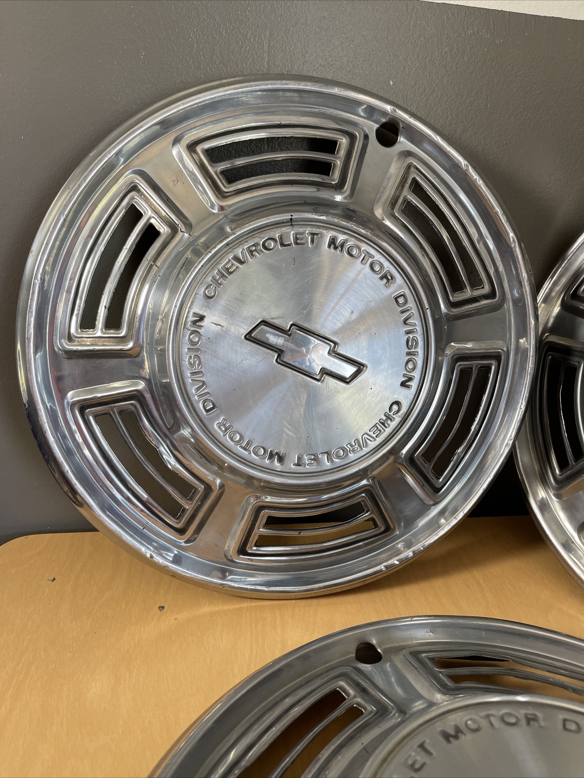 1968-1970 Chevy Chevelle Nova Camaro Dog Dish Poverty Hubcaps HUBCAP ...