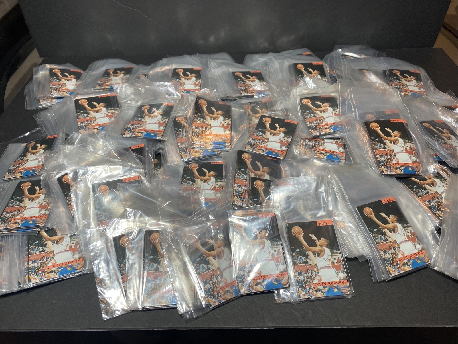 Massive Lot Of Kevin Johnson Suns Layup 1989 NBA Professional ...