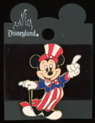 Patriotic Mickey Uncle Sam Pointing Up Disney Pin 254 | eBay