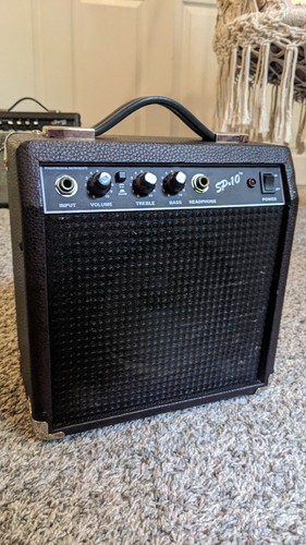 Fender Electric Guitar Amp SP-10 PR-367 120V 60Hz 22W Mini Portable 10 ...