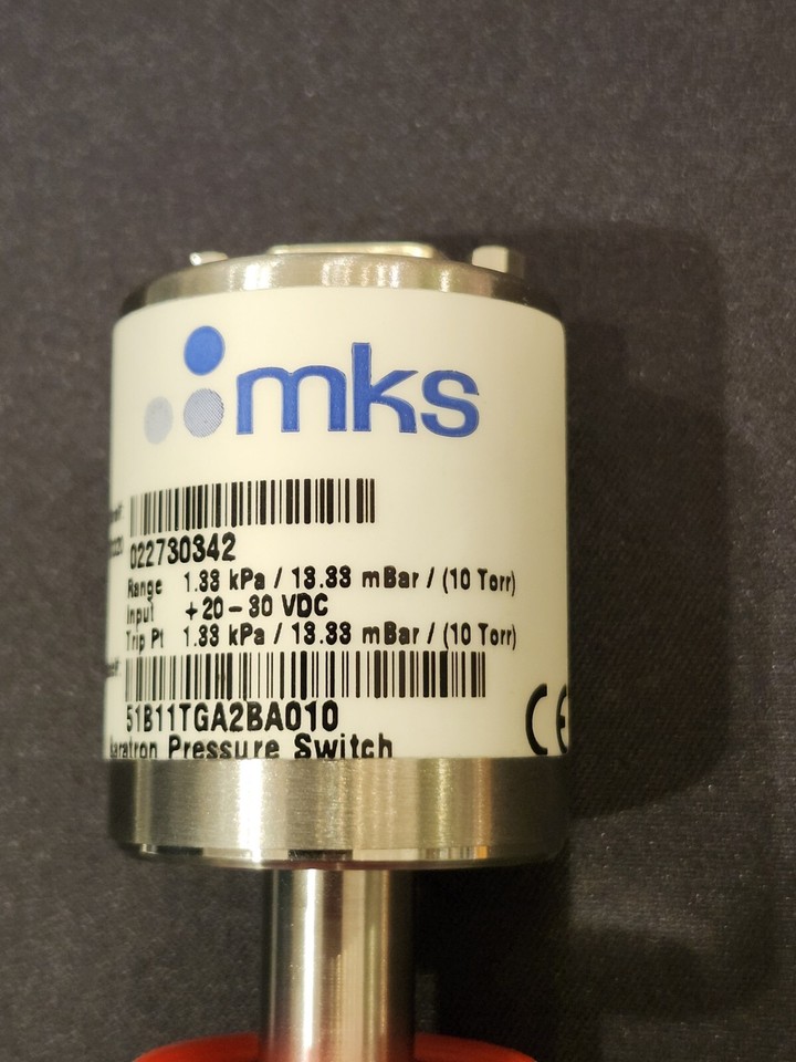 MKS Instruments 51B11TGA2BA010 Single-end Pressure Switch (10 Torr) | eBay