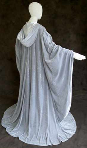 Long Sleeve Hooded Robe Wizard Cloak Dumbledore Gandalf Hobbit Harry ...