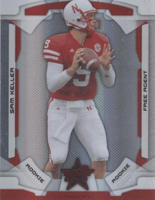 2008 Leaf Rookies & Stars Longevity - Rookie Sam Keller #175 Ruby /249 ...