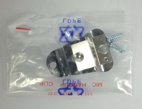 Lot 4 Motorola HLN9073B Mobile Speaker Microphone Hang-Up Clips NEW | eBay