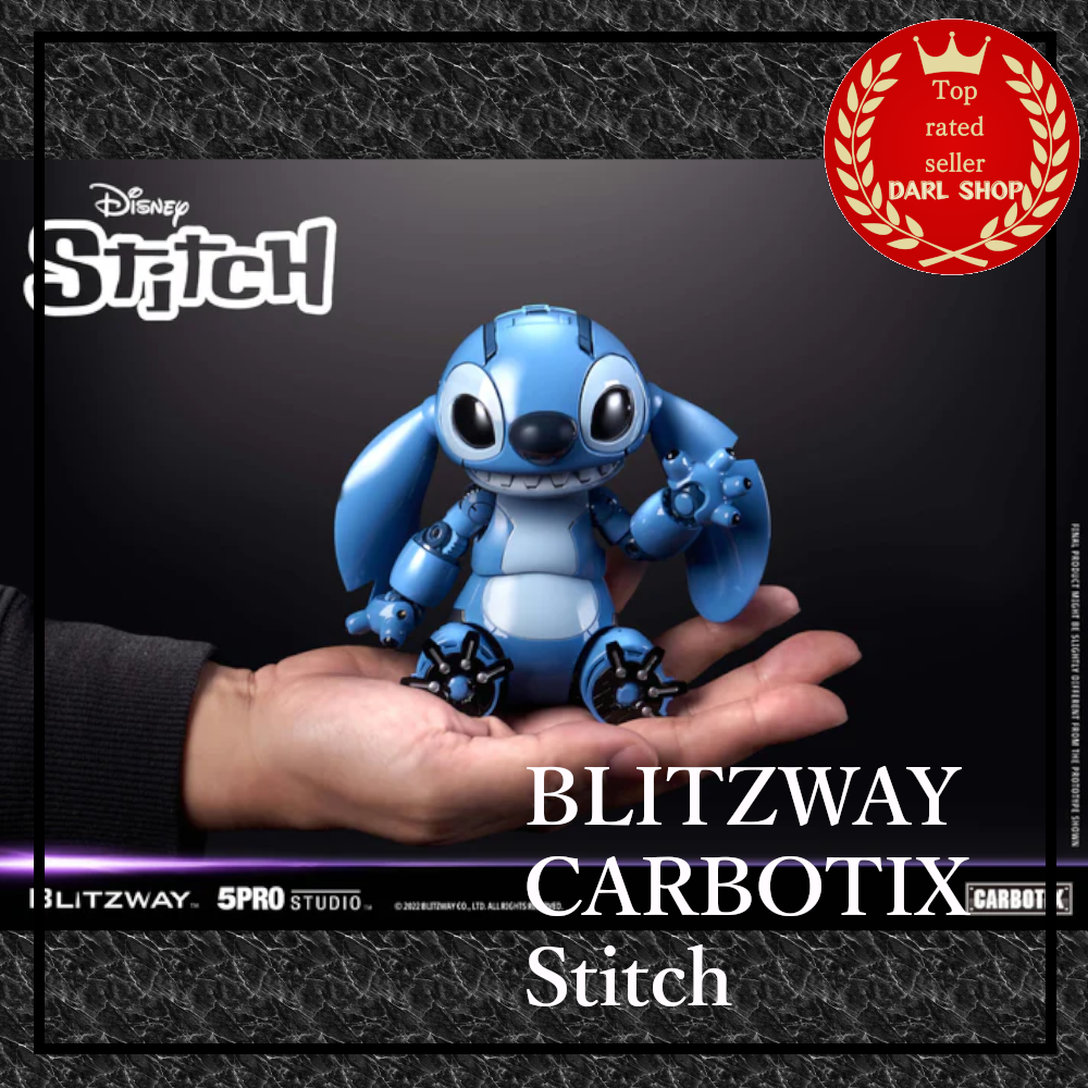 BLITZWAY CARBOTIX Stitch Disney Movable Figure Painted Robot H16cm New ...