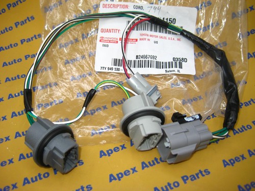 Toyota Tacoma Rear Tail Light Harness Genuine OEM Factory 2005-2015 Non ...