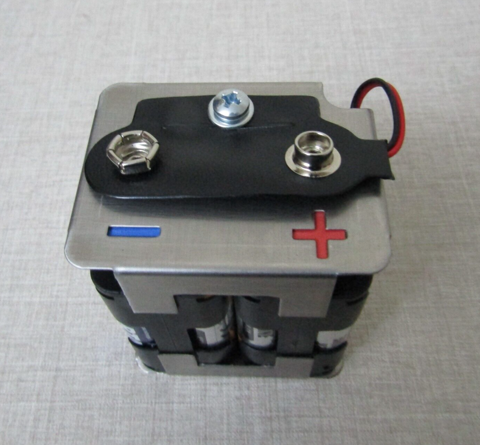 12AA to PP9 Battery Adapter for Vintage Transistor Radios Roberts ...