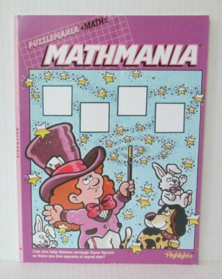 Highlights Mathmania Magazine i | eBay