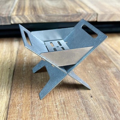 Outdoor Fire Pit Camping Fire Pit Folding Cooking Outdoor Mini Campfire ...