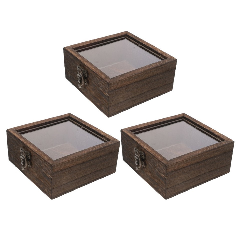 3 Pcs Shadow Box Frame Shadowbox Picture Butterfly Specimen Display ...