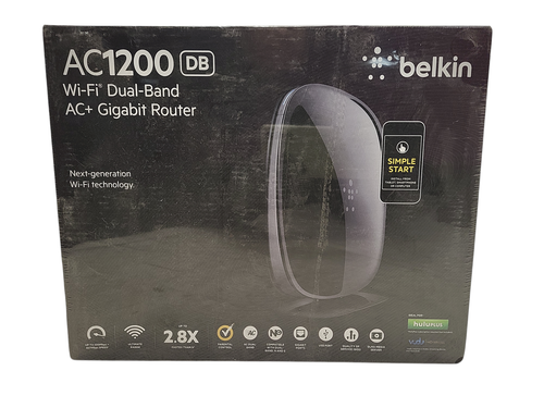 New Belkin AC 1200 DB Wi-Fi Dual-Band AC+ Gigabit Router $ | eBay