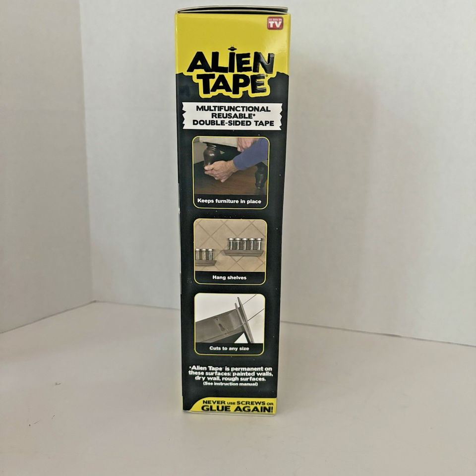 Alien Nano Tape Double Sided Heavy Duty Reusable Adhesive Stick ...