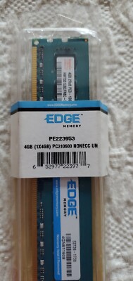Edge Memory PE223953 4GB PC310600 NONECC UN SEALED | eBay