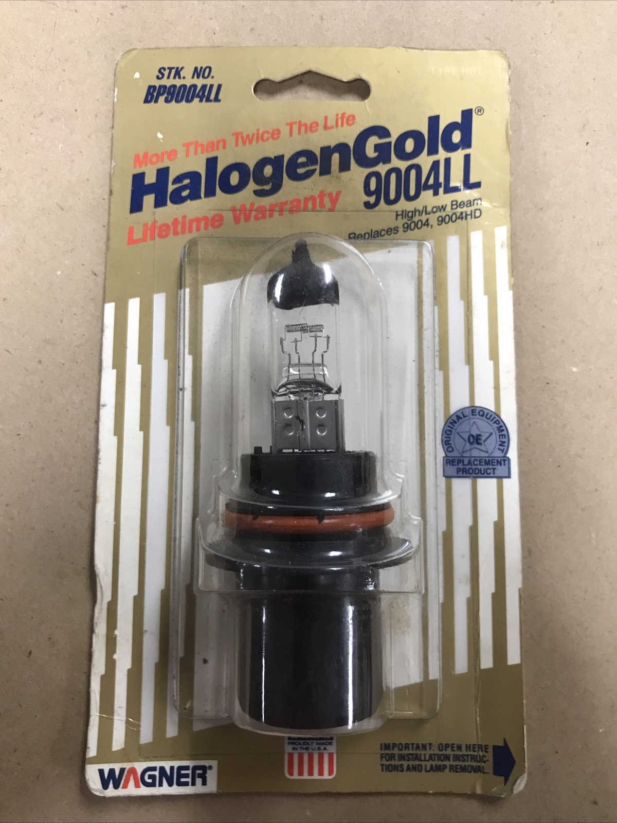 Wagner BP9004LL Lighting - Exterior - Headlight, High Beam, Low Beam ...