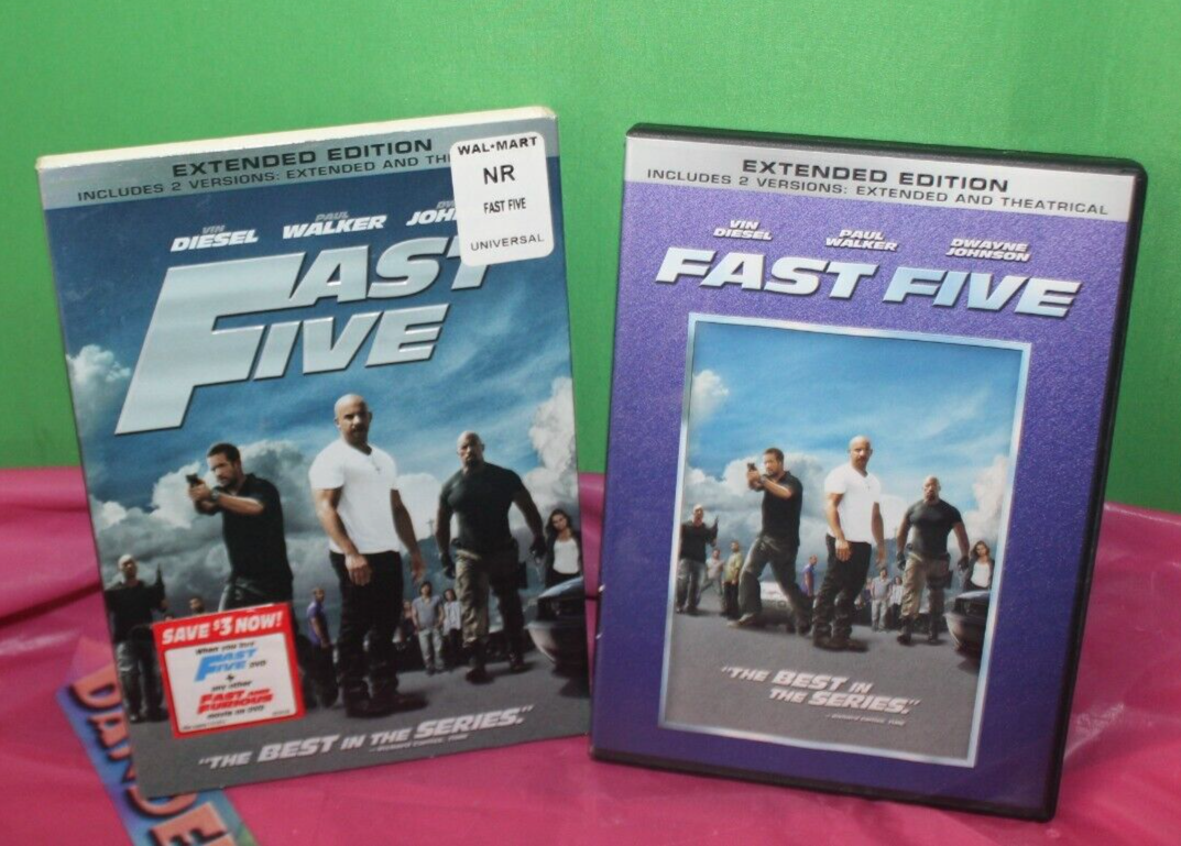 Fast Five Extended Edition DVD Movie | eBay