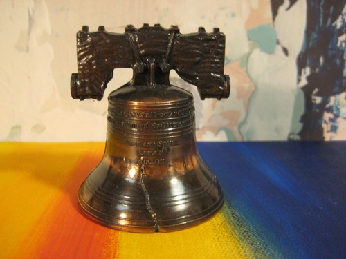 Liberty Bell Pennsylvania souvenir miniature cast metal bell | eBay