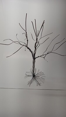 Aluminum Wire Tree Decoration 16" | eBay