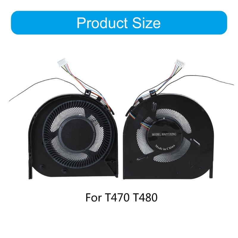 Internal Laptop Fan CPU Cooling Fan Enhances Cooling for T470 T480 ...