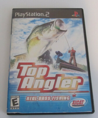 Top Angler: Real Bass Fishing (Sony PlayStation 2, 2002) PS2 Complete ...
