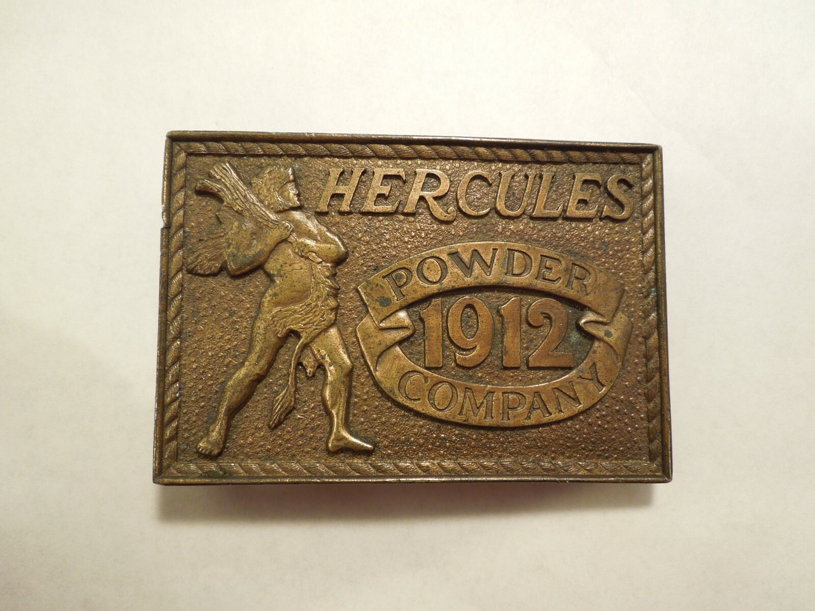 1976 Bicentennial Hercules Powder Company 1912 Brass … - Gem