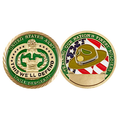 US Army Drill Sergeant Challenge Coin CC-373 | eBay