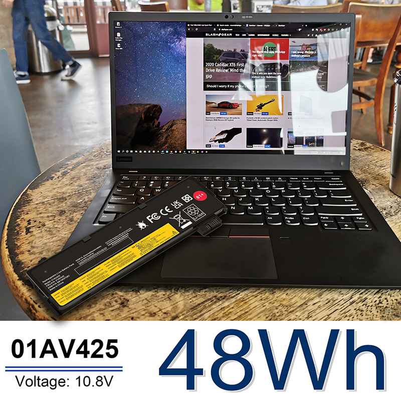 61+ 48WH Battery for Lenovo ThinkPad T470 T480 T570 T580 01AV423 ...