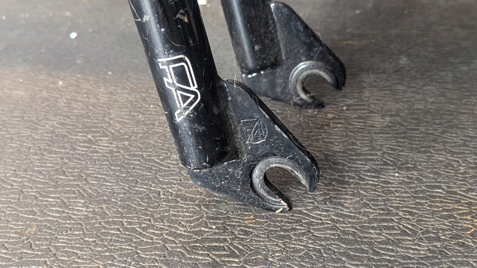 RETRO bmx FREE AGENT BMX frame fork set up 20 in trail bandit 14mm ...