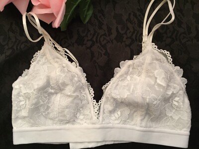 Unbranded Bra size it 1b us 30b eu 65b Unpadded wireless white | eBay