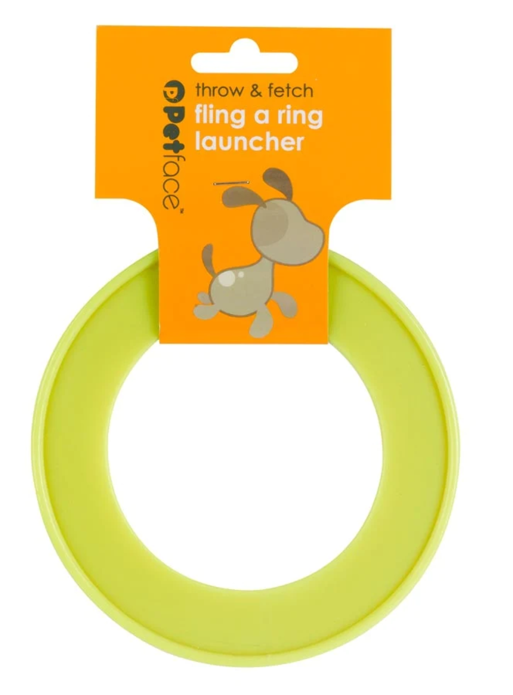 Petface Fling a Ring Fun Flyer Frisbee Ring Throw Fetch Dog Toy Choice ...