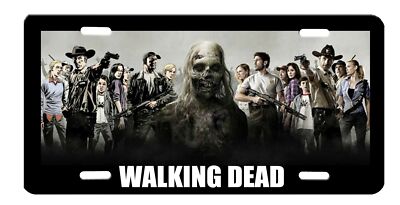 Walking Dead High Gloss Aluminum License Plate | eBay